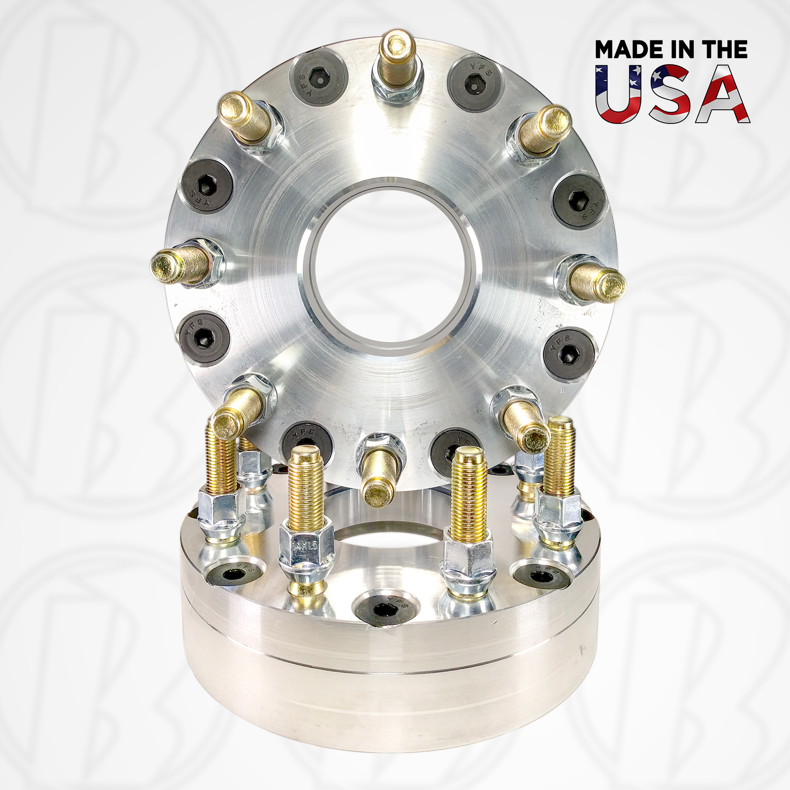 Automotive 2PC 2 THICK 8x6 5 To 8x6 5 WHEEL SPACER ADAPTER 9 16 18